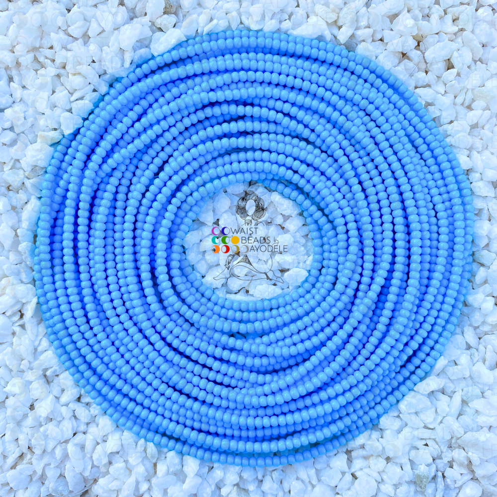 Blue Sky (Peace) – Duafe Designs & Waist Beads by Ayodele