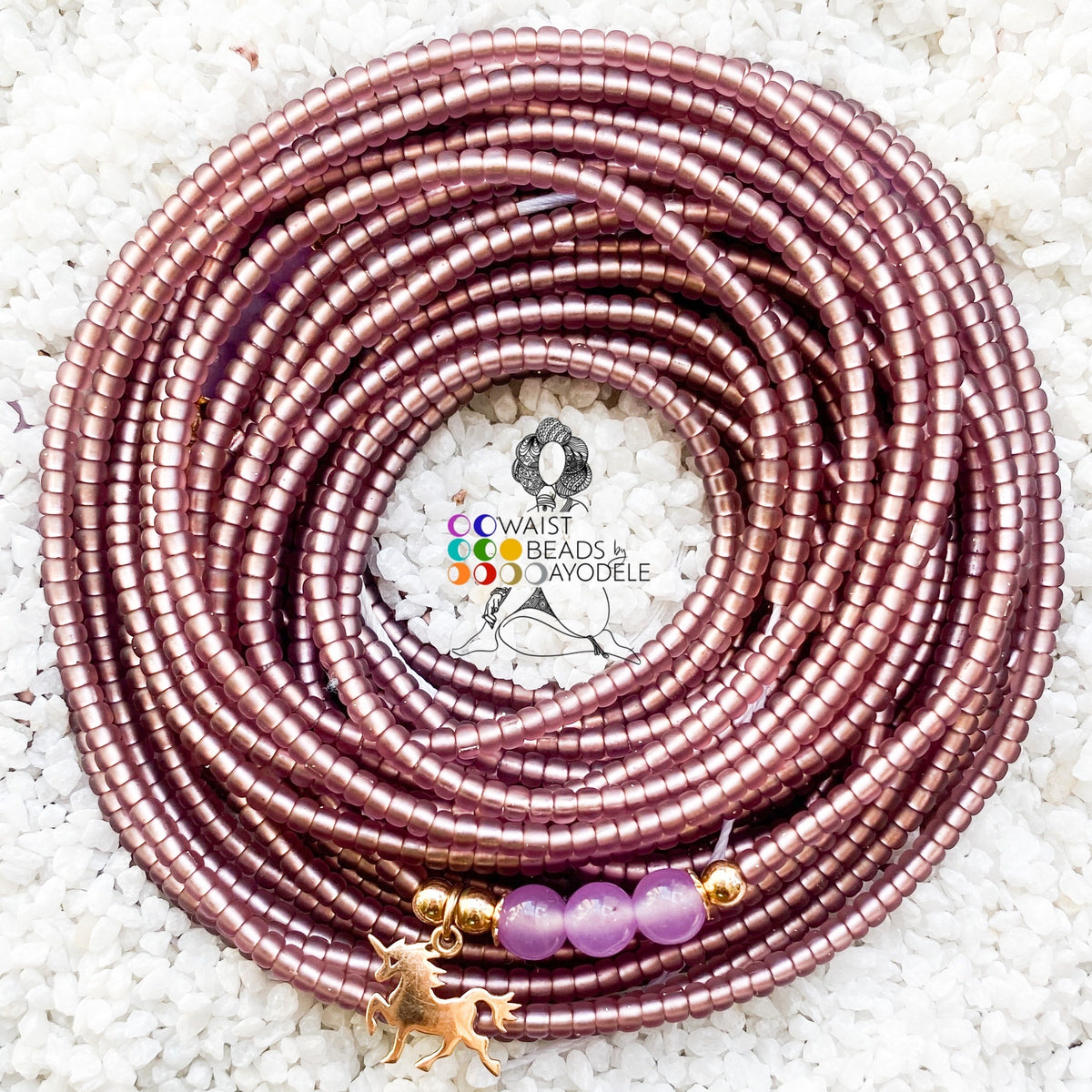 Purple Unicorn – Duafe Designs & Waist Beads by Ayodele